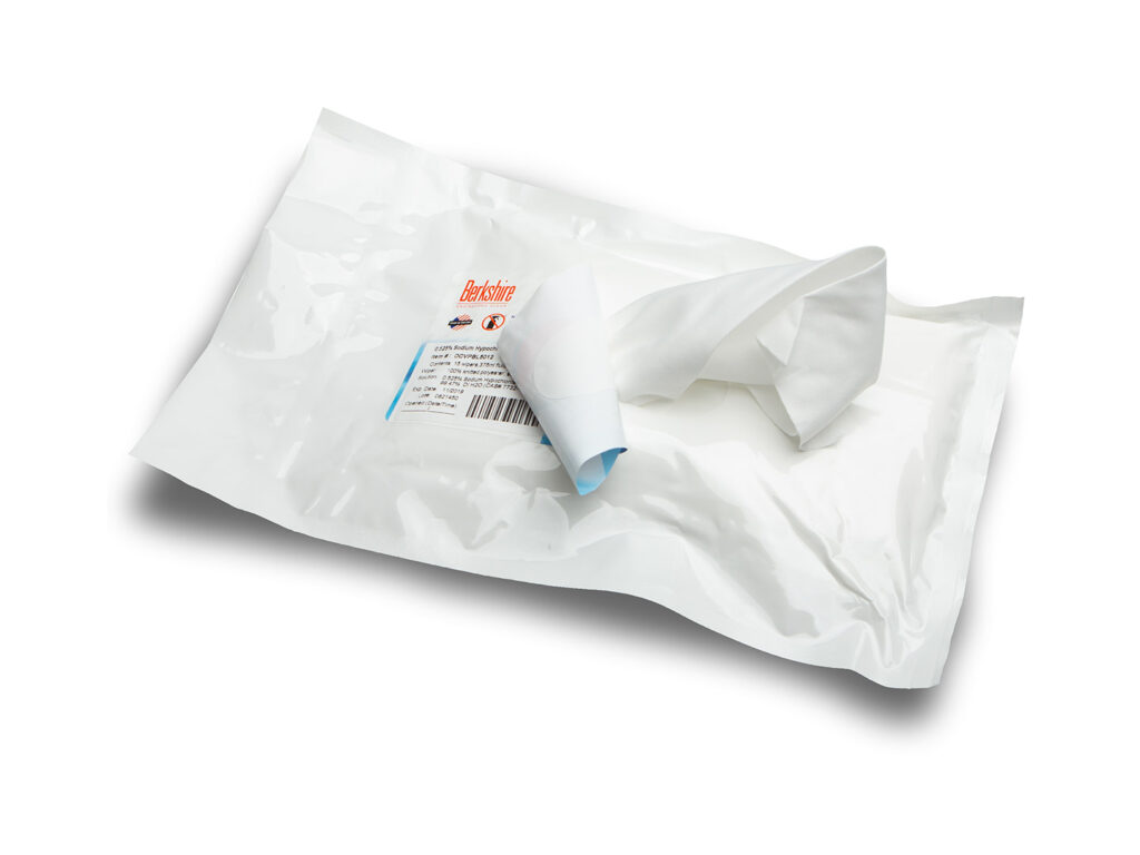 DCVPBL5012 Sodium Hypocholrite Wipes - Berkshire Corporation