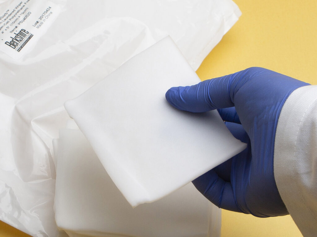 PS040520 Foam Cleanroom Wipes - Berkshire Corporation