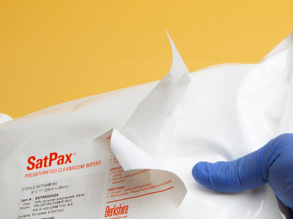 SSP550.004.24 Sterile Pre Wetted Wipes - Berkshire Corporation