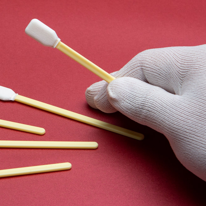 Lab-Tips® Large Polyester Cleaning Swabs - Berkshire Corporation