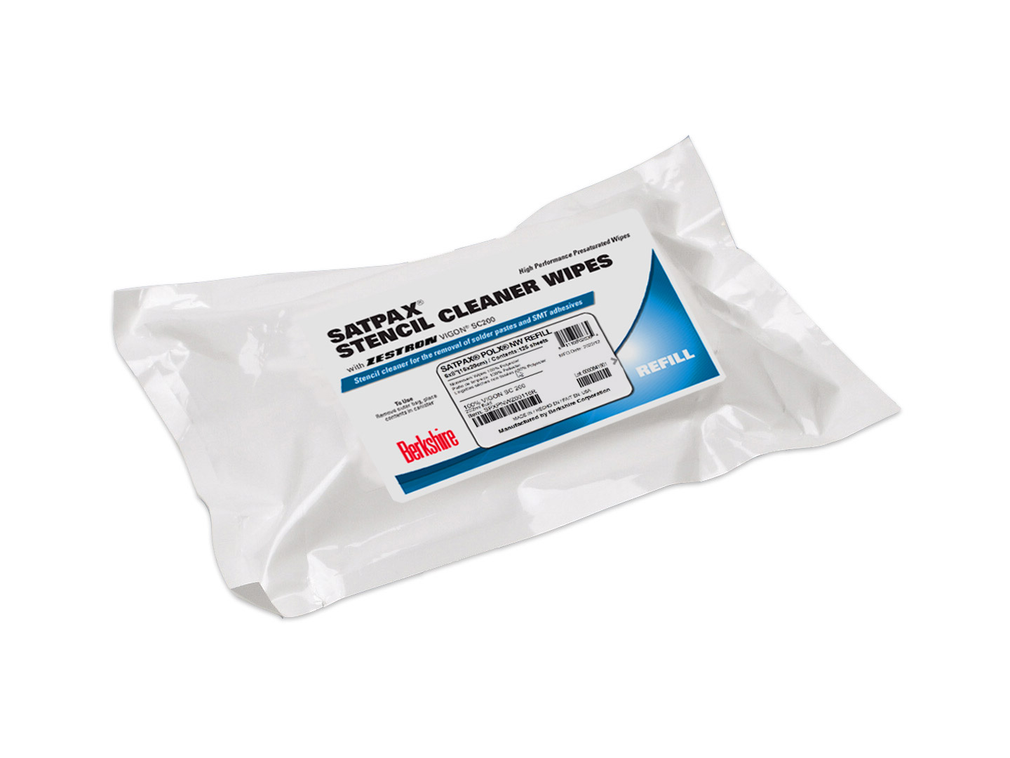 SPXPNWZ00116RP Canister Wipe Refill Packs - Berkshire Corporation ...