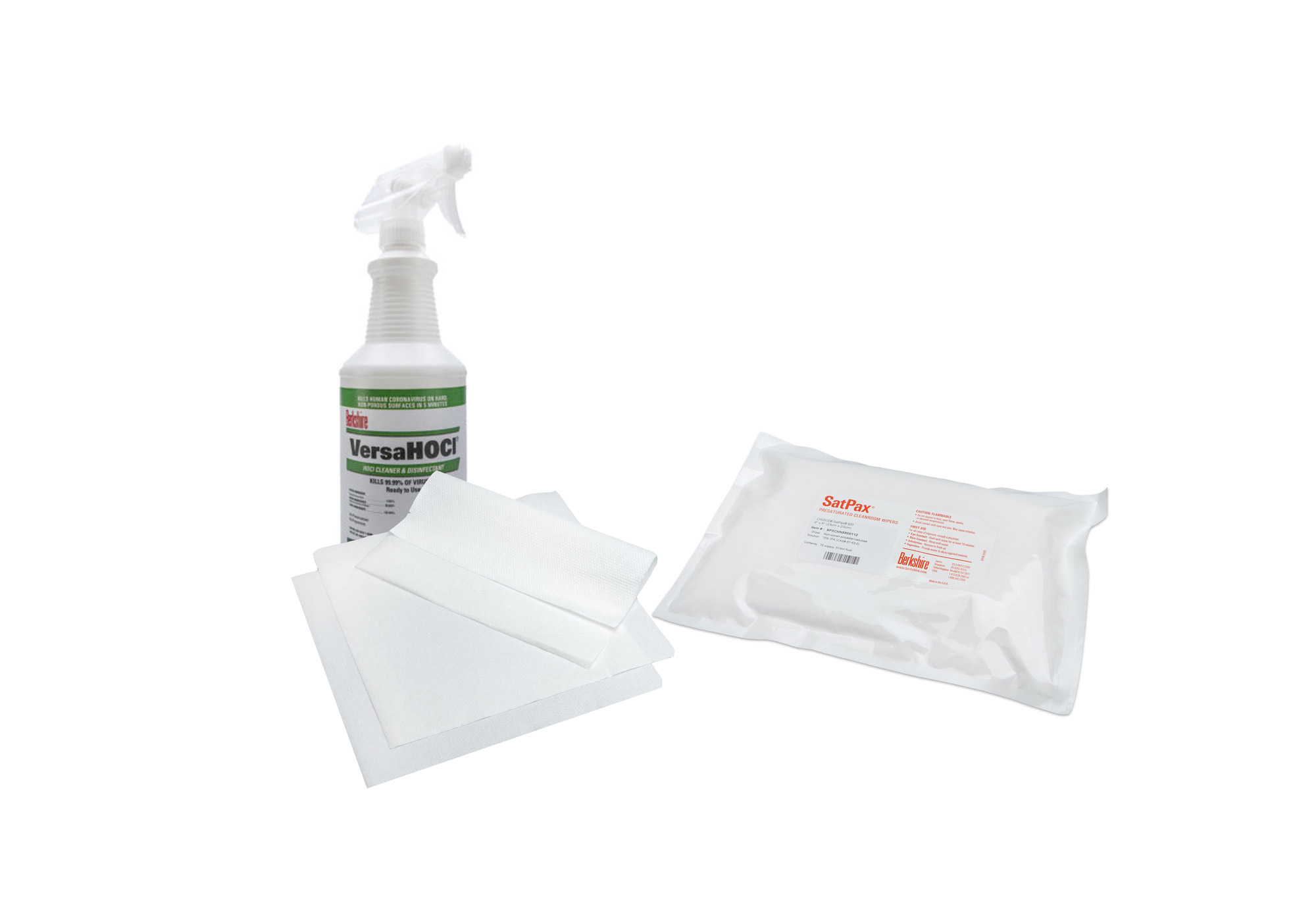 Dry Wipes & Spray vs. Presaturated Wipes - Berkshire Corporation